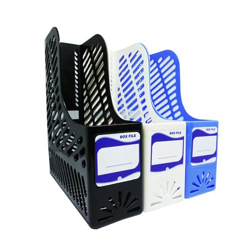 Jual Box File Plastik Import Kotak Organizer Kantor PA060 - Biru - Kab ...