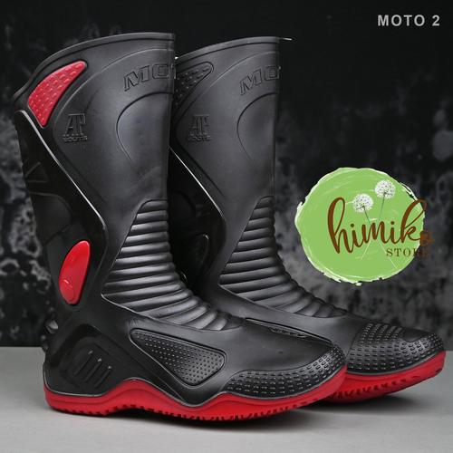 Jual Sepatu Riding Biker Motor Panjang AP Boots Moto 2 - 41 - Kota ...