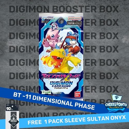 Jual Kartu Digimon Card Game Booster Box BT-11 Dimensional Phase - Kab ...