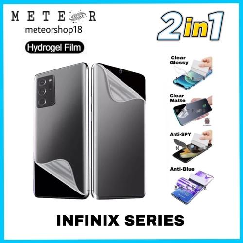 Jual HYDROGEL FRONT BACK SCREEN INFINIX NOTE 12 11S 11 PRO VIP SMART 6 ...