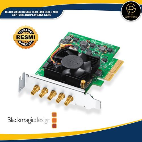 Promo Blackmagic Design DeckLink Duo 2 Mini Capture and Playback Card - Jakarta Pusat ...