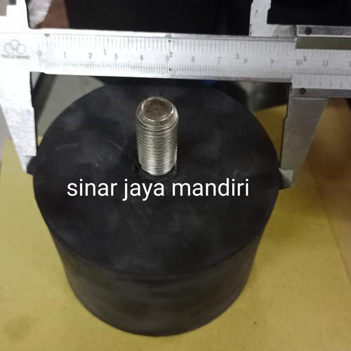 Jual karet dudukan mesin ukuran 100mm x 100mm x 10mm - Jakarta Barat ...