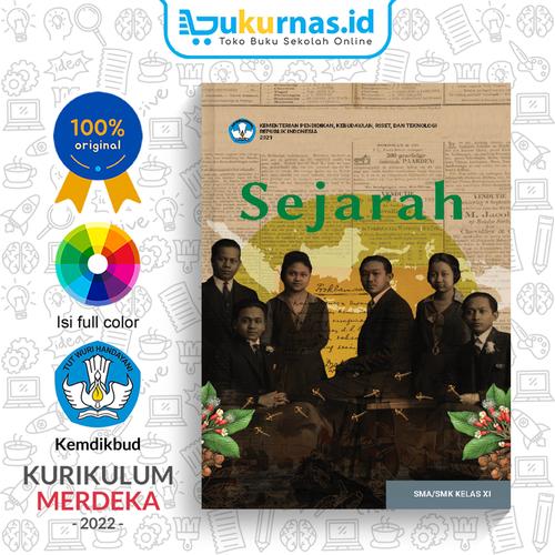 Jual Buku Sejarah SMA/SMK Kelas 11 Kurikulum Merdeka Kurmer - Kab. Sidoarjo - Buku Kurnas ...