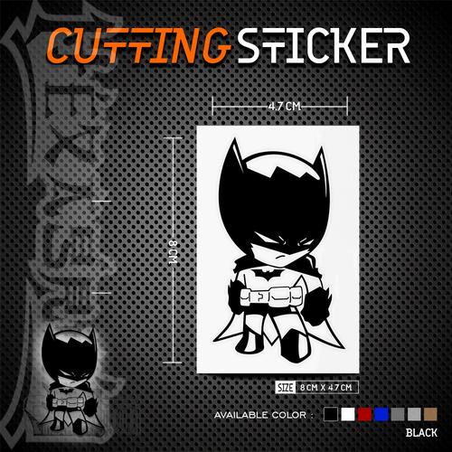 Jual Cutting Sticker Batman Chibi | Stiker Cutting Batman Chibi - Hitam ...