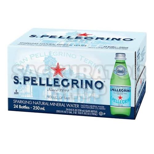 Jual 1 Dus Karton S San Pellegrino Pelegrino Sparkling Natural Water 250 ml - Jakarta Barat ...