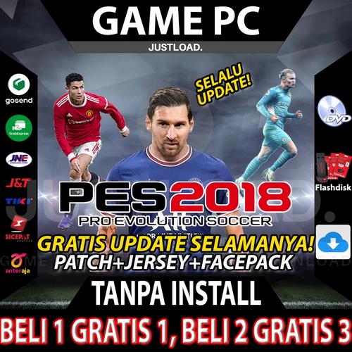 Jual PES 2018 PC GAME PC KOMPUTER LAPTOP GAMING TERMURAH - DVD+FACEPACK ...