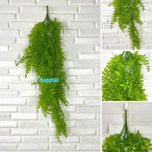 Jual Daun Pakis Kelabang Juntai Artificial Tanaman Rambat Gantung ...