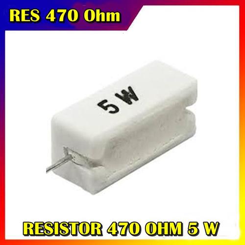 Jual Resistor 470 ohm 5 watt - Kota Surabaya - GP Technology | Tokopedia