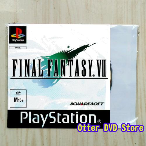Jual Kaset CD Game Ps1 Ps 1 Final Fantasy 7 Final Fantasy VII ( 3 Disc ...