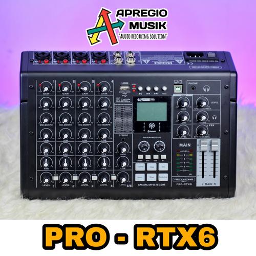 Jual Recording Tech PRO RTX6 RT X6 USB Mixer with PAD Effect - Kota ...