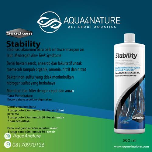 Jual seachem stability 500 ml - Jakarta Utara - Aqua4Nature | Tokopedia