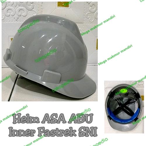 Jual helm proyek asa sni abu inner Fastrek tali dagu - Jakarta Barat ...