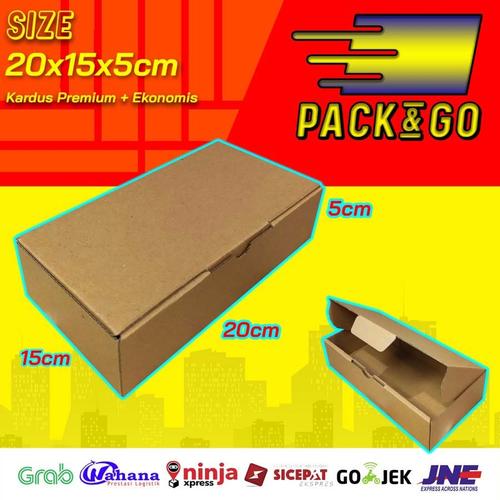 Jual 20x15x5 cm PACKAGING KARDUS DIECUT Kardus Box Baru Packing ...