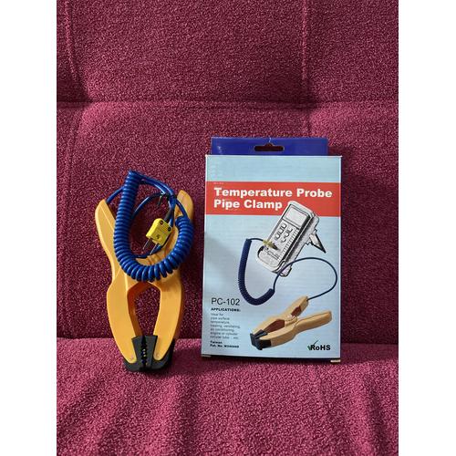 Jual Pipe Clamp Temperature Thermocouple Probe Type K Model PC-102 ...