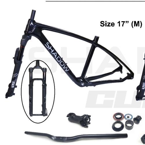 Jual Frame 27,5 mtb Shadow Cube Carbon - orange/blue - Jakarta Timur ...
