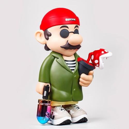 Jual ZCWO Super MARIO x leon the Professional Rainbow chrome FIGURE ...