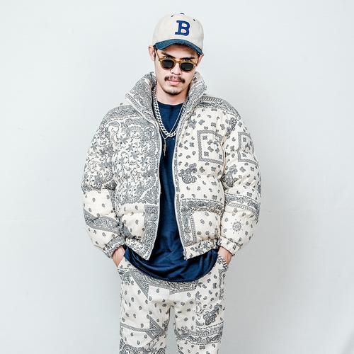 Promo Bespoke Project Puffer Jacket Bandana Paisley - M Cicil 0% 3x ...