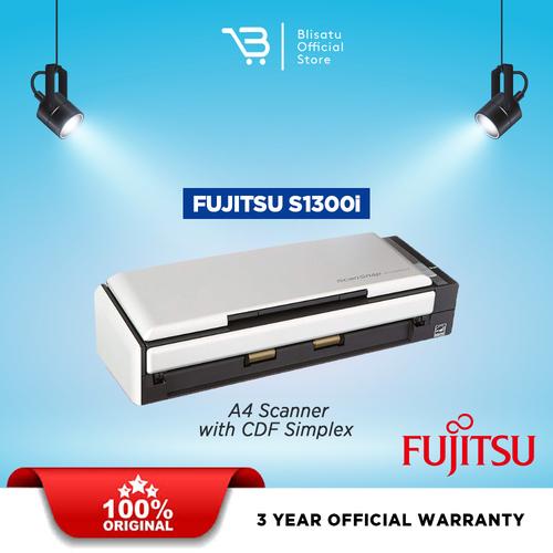 Promo Fujitsu ScanSnap S1300i Portable Scanner Cicil 0% 3x - Jakarta ...