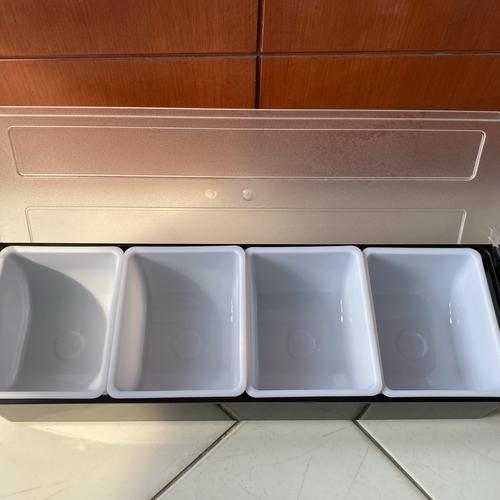 Jual Condiment holder 4 compartment garmsh polycarbonate tempat bumbu ...