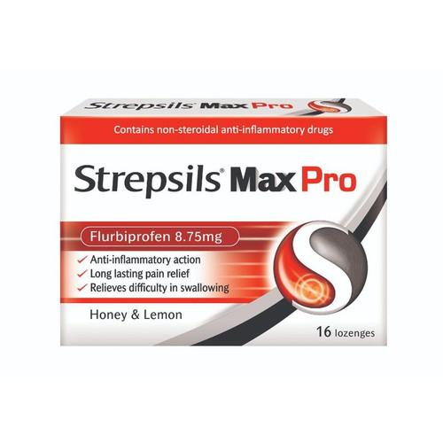 Jual STREPSILS MAX PRO - obat permen sakit tenggorokan batuk - Kota ...