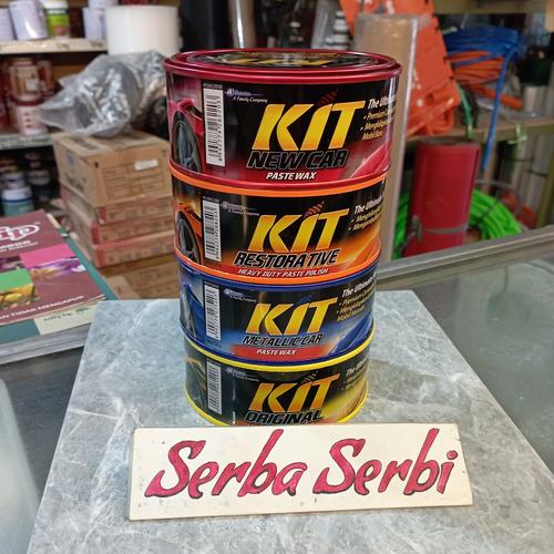Jual Kit paste wax polish poles bodi motor kendaraan 225gr kaleng ...