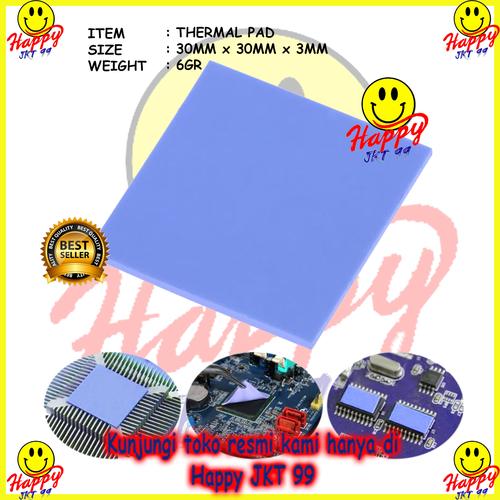 Jual THERMAL PAD GPU CPU PC LAPTOP VGA HEATSINK PENDINGIN 3X3 TEBAL ...