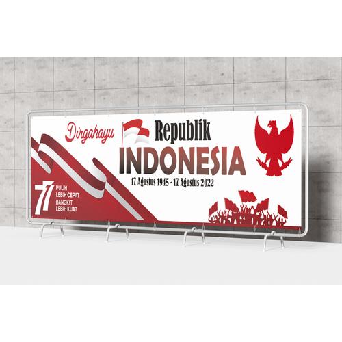 Jual Spanduk Banner 17 Agustus, Agustusan, HUT RI, Kemerdekaan 2m x 50 ...