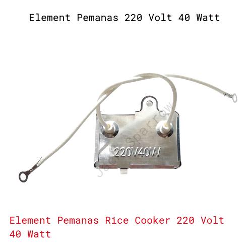Jual Element Pemanas 40 Watt Element Rice Cooker Kotak Kecil - Kota ...