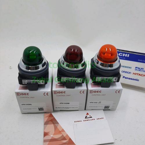 Jual APN-199-A ( APN199 ) (24Vdc), PILOT LAMP, IDEC - amber - Jakarta ...
