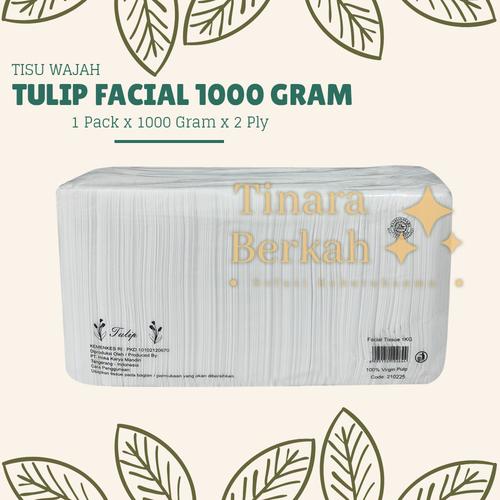 Jual Tissue TULIP Facial 1 Kg / Tisu Wajah Halus Lembut 1 Kilogram ...