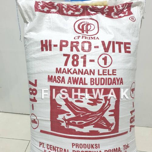Jual 781 (34sak) Hi pro vite pakan ikan apung karungan karung 30 kg sak ...