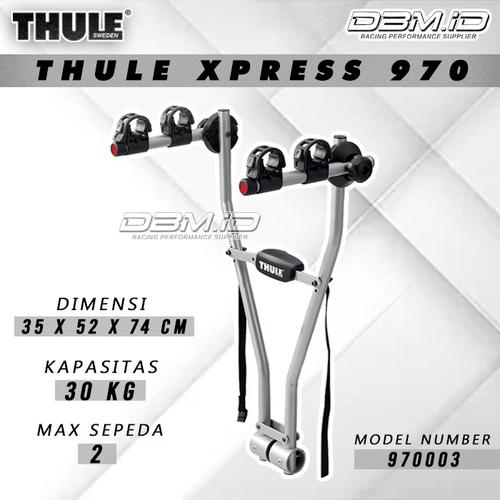 Promo Thule Xpress 970 bike carrier / pengangkut sepeda di bemper mobil Cicil 0% 3x - Kota ...