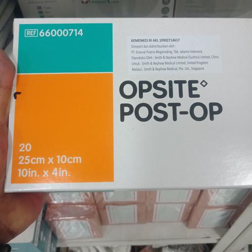 Jual OPSITE POST OP Plester Steril 25cm x 10cm - Jakarta Timur ...