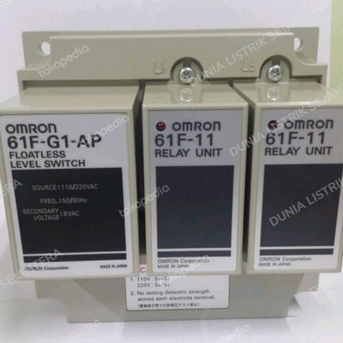 Jual WLC 2 Tangki / Water Level Control 61F-G1-AP Original Omron ...