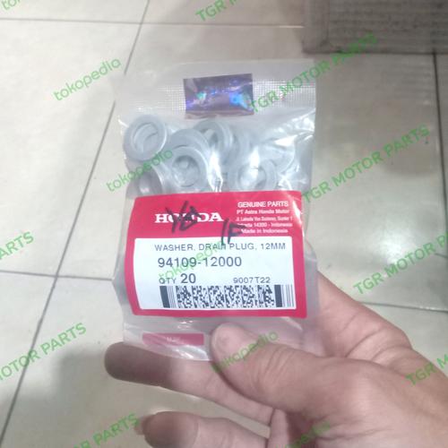 Jual Ring Baud Baut Buangan Oli Mesin Honda Drat 17 Original 1pak isi ...