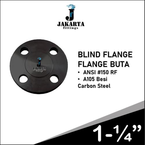 Jual BLIND FLANGE/FLENG BUTA ANSI #150 RF A105 BESI CS 1-1/4"1-1/2"2"2 ...