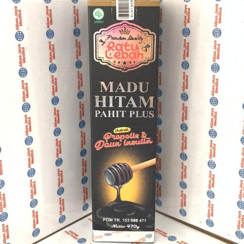 Jual Madu Hitam Pahit Plus Ratu Lebah Isi 470 gr - Untuk Daya Tahan ...