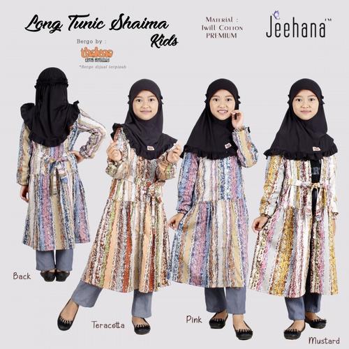 Jual Atasan Tunik Anak Perempuan Jeehana Long Tunic Shaima - Kota ...