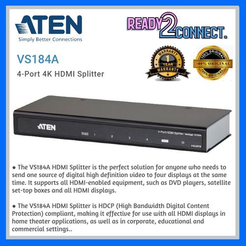 Jual ATEN VS184A 4-Port 4K HDMI Splitter - Jakarta Pusat - READY 2 ...