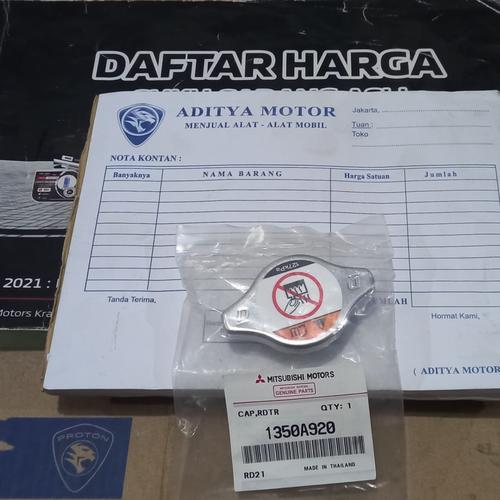 Jual tutup radiator all new Pajero sport dakar Triton Original RESMI ...