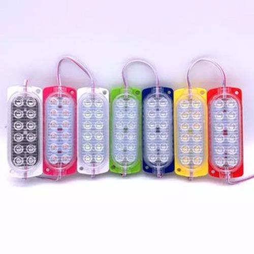 Jual Lampu Ultrasonic LED 12 Mata 12W 12V 24V Modul Supersonic Motor Mobil - 24 Volt, Biru ...