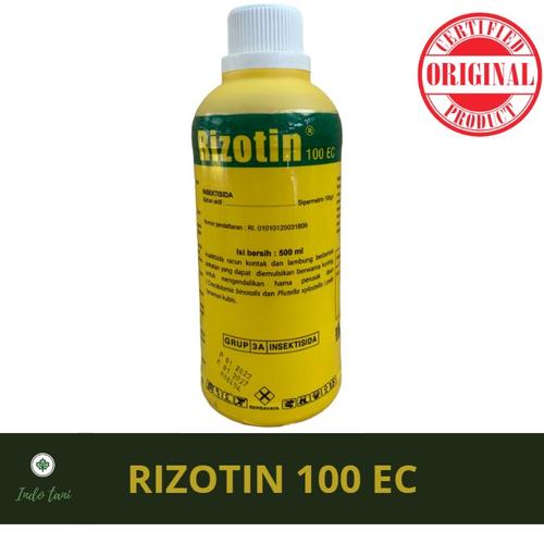 Jual Insektisida RIZOTIN 100 EC kemasan 500 ml - Kab. Bekasi - indotani ...