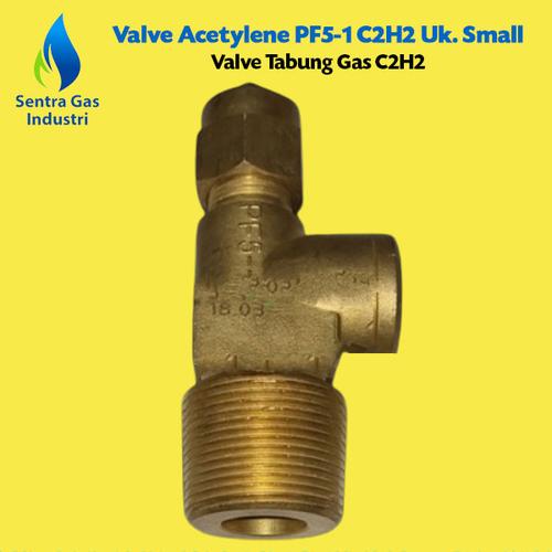Jual KRAN VALVE ACETYLENE PF5-1 C2H2 Uk. LARGE - Kran Asetilen Uk ...