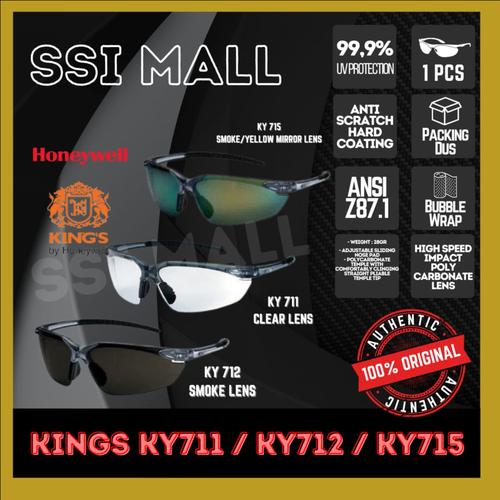 Jual Kacamata Safety Kings KY 711 - KY 712 - KY 715 - KY711 Clear ...
