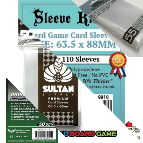 Jual Board Game Card Sleeves | Protector Pelindung Kartu - Toko Board ...