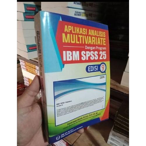 Jual Buku APLIKASI ANALISIS MULTIVARIATE dengan program IBM SPSS 25 Edisi 9 - Kota Yogyakarta ...