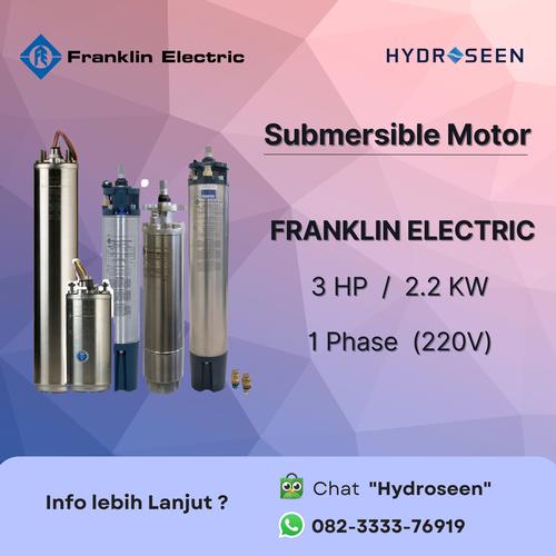 Jual Submersible Motor Franklin Electric - 3 HP / 2.2 KW (1 Phase ...
