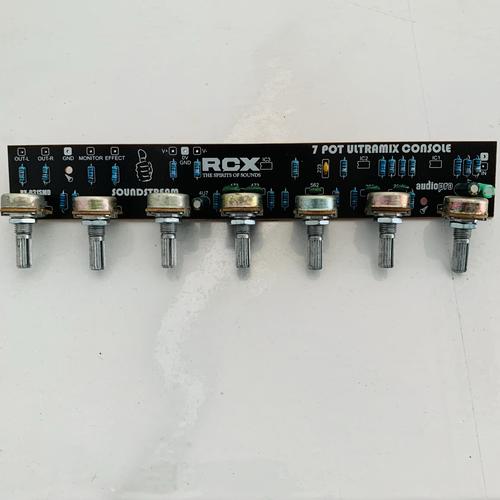 Jual KIT AUDIO PENGUAT MIC MIXER 7 POTENSIO SOLUTION ULTRAMIC CONSOLE ...