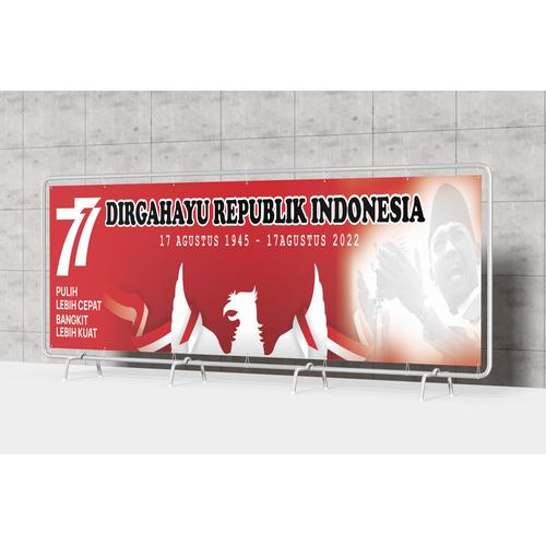 Jual Spanduk Banner 17 Agustus, Agustusan, HUT RI, Kemerdekaan 2m x 50 ...