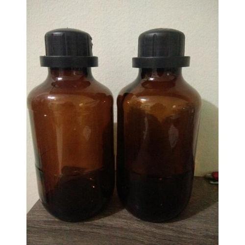 Jual BotoL Reagen Kaca 500 ml Coklat /Bening _ Reagent Bottle 500 ml ...